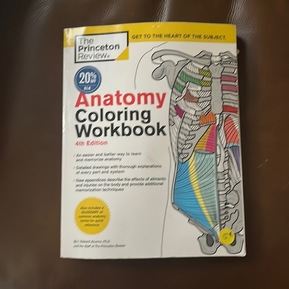 the princeton review | Office | Anatomy Coloring Book | Poshmark